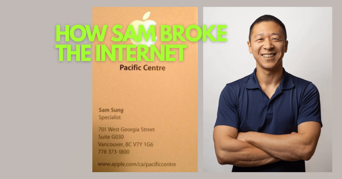 The Apple Employee Named Sam Sung Who Broke the Internet - World of ...